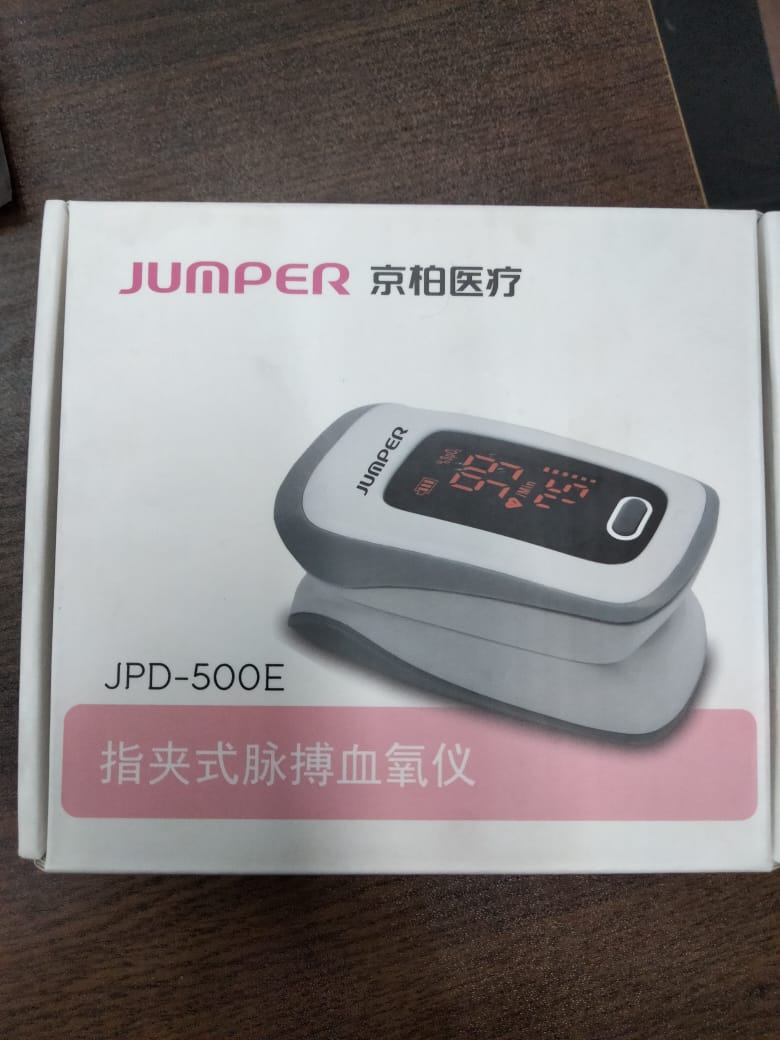 Jumper JPD-500E Fingertip Pulse Oximeter (LED) – Doctor Shop BD