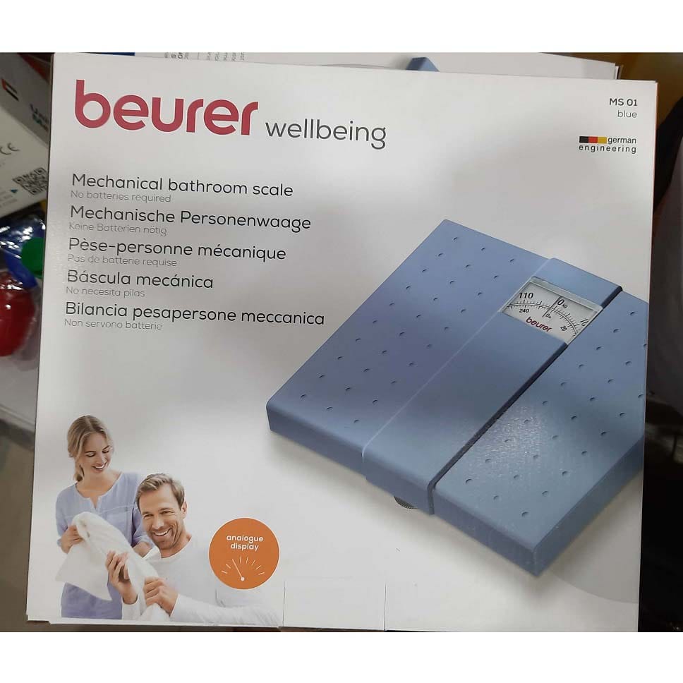 Beurer MS01 Mechanical Personal Bathroom Scale / Analog Weight Scale ...